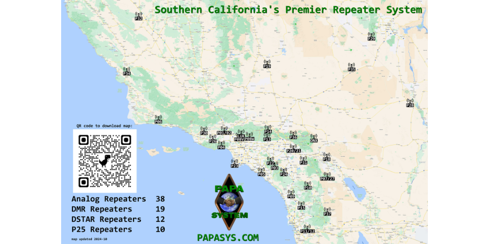 The PAPA System – Southern California's Premier Repeater System